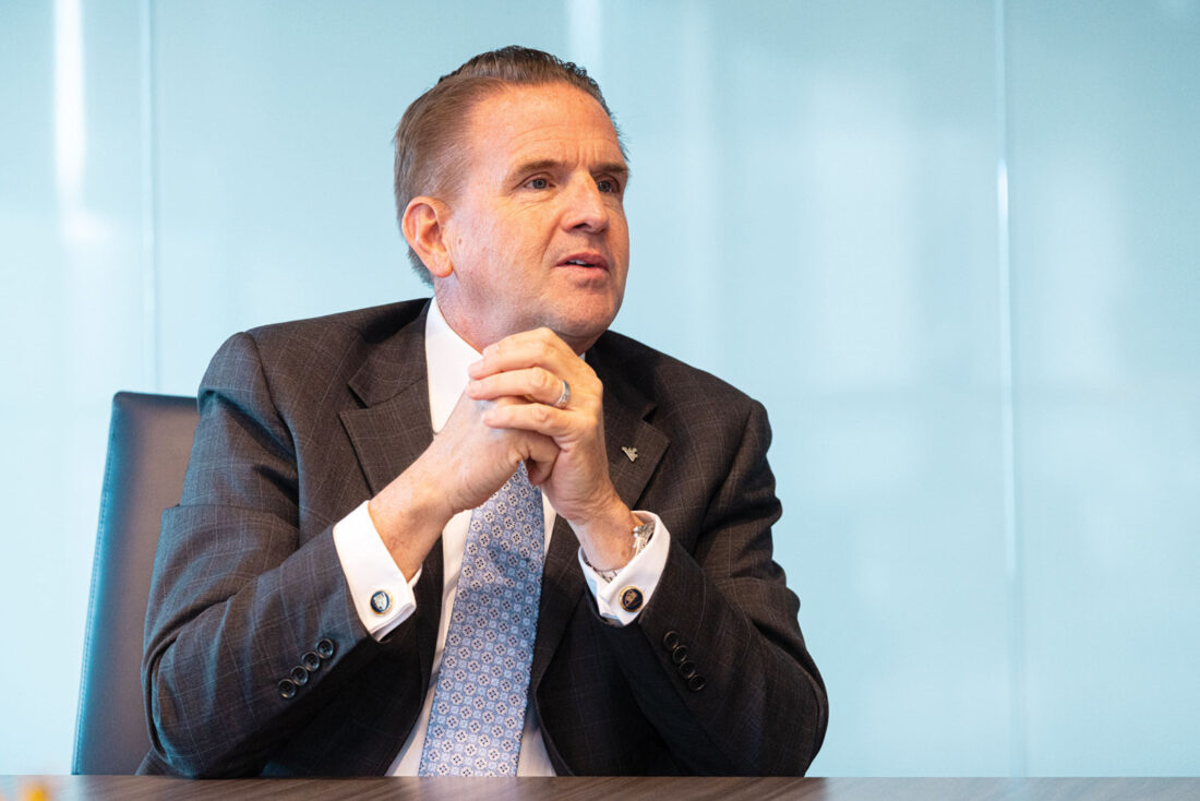 Big Man on Campus: Michael T. Benson to lead West Virginia University ...